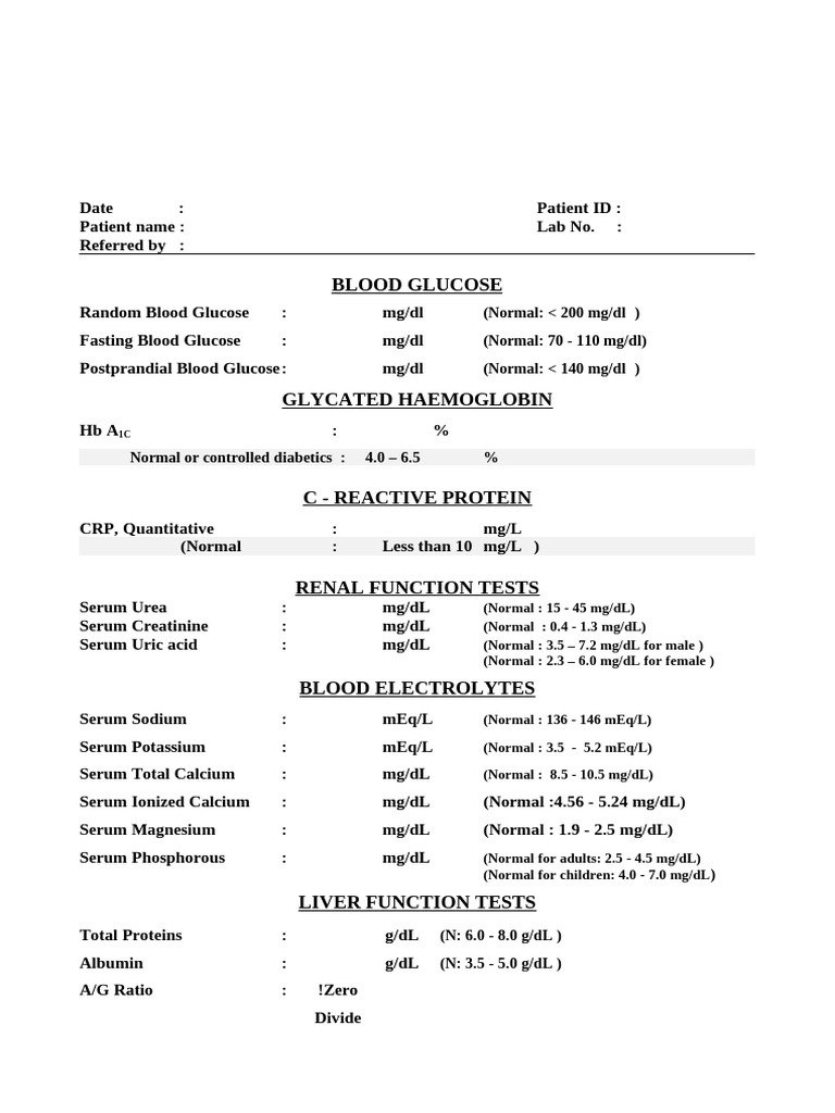 Chemistry Crp Pdf Diseases And Disorders Clinical Medicine