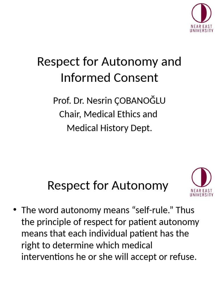 4 Informed Consent (YD) (5.12.2021) | PDF | Informed Consent | Autonomy