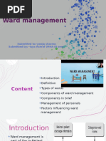 Ward Management | PDF | Hospital | Patient