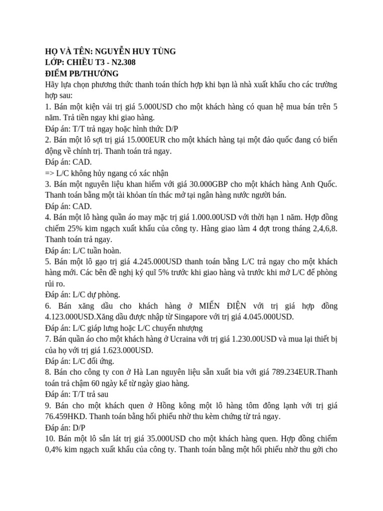 Nguyen Huy Tung - 3 | PDF