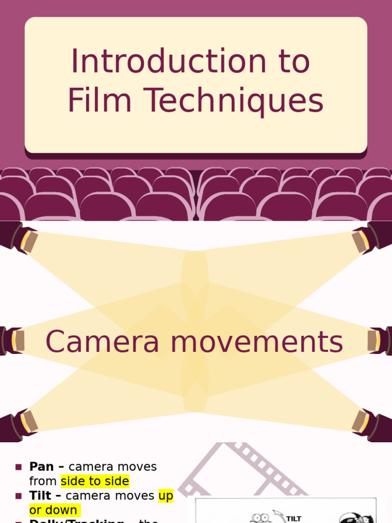 Introduction To Film Techniques | PDF | Games & Activities | Technology & Engineering