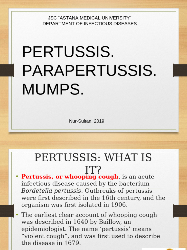 Understanding Pertussis: Symptoms & Diagnosis | PDF | Cough | Infection
