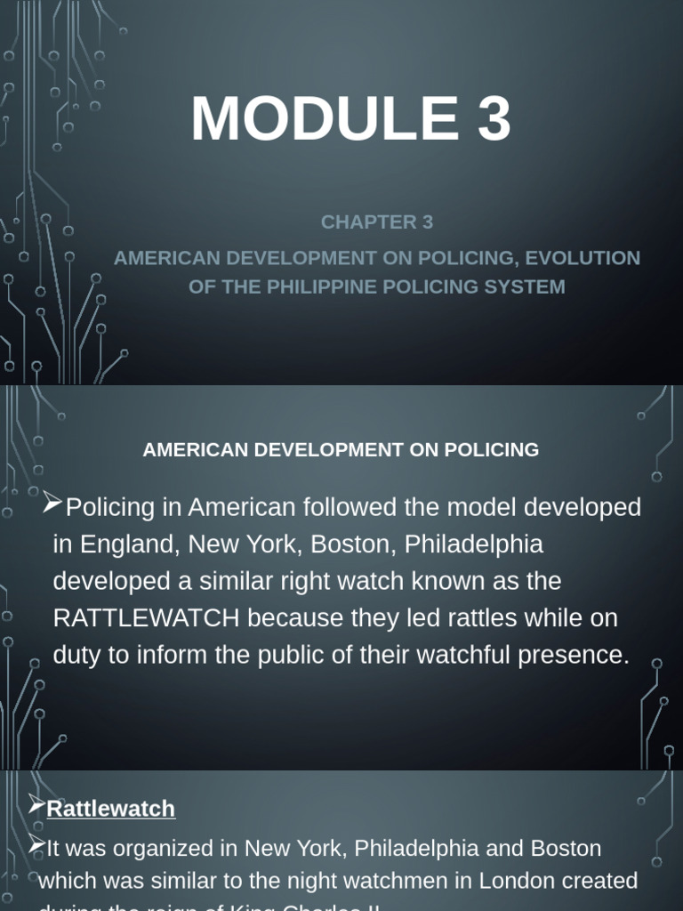 MODULE-3 | PDF | Police | Military Police