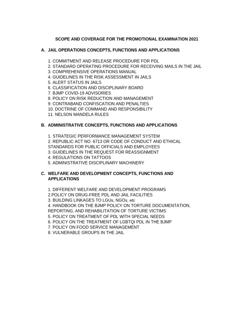 Promex Coverage For 2021 | PDF
