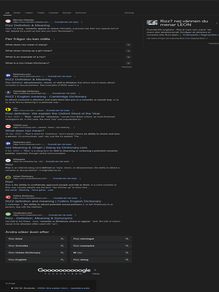 Rizz: Definition and Meaning | PDF | Lexicology | Lexicography