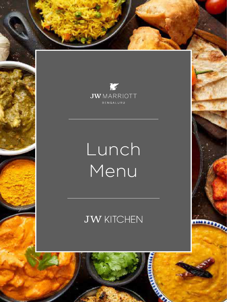 Lunch Buffet Menu Overview | PDF | Sauce | Desserts