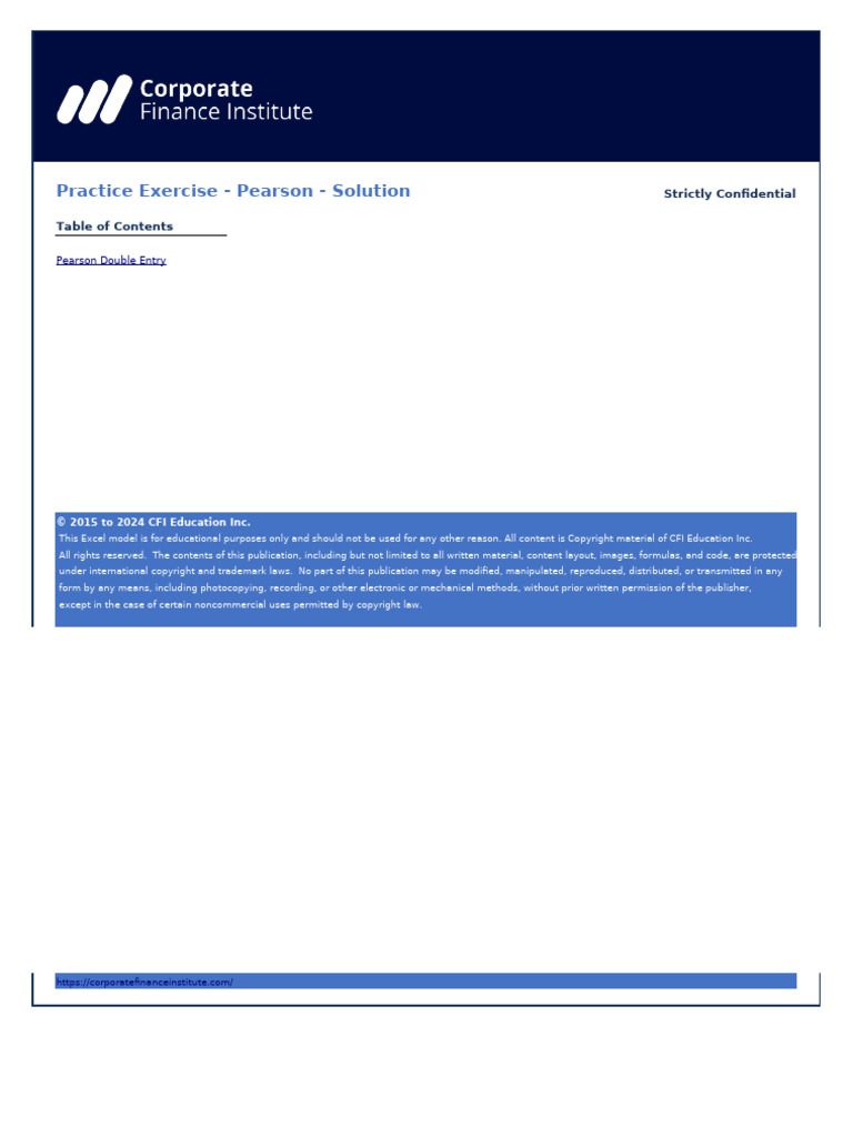 Practice Exercise - Pearson - Solution | PDF | Debits And Credits | Expense