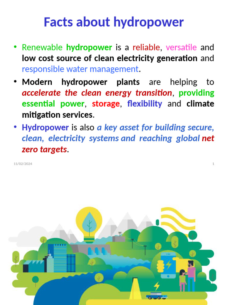 Hydropower: Key to Clean Energy Transition | PDF | Hydroelectricity ...