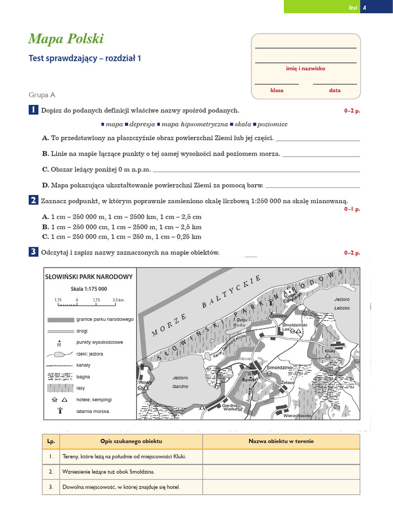 Mapa Polski GR A | PDF