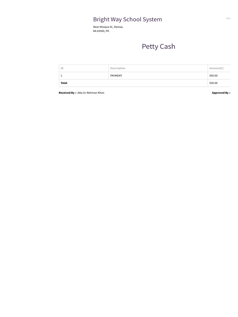 BrightWaySchoolSystemStudent Management System | PDF