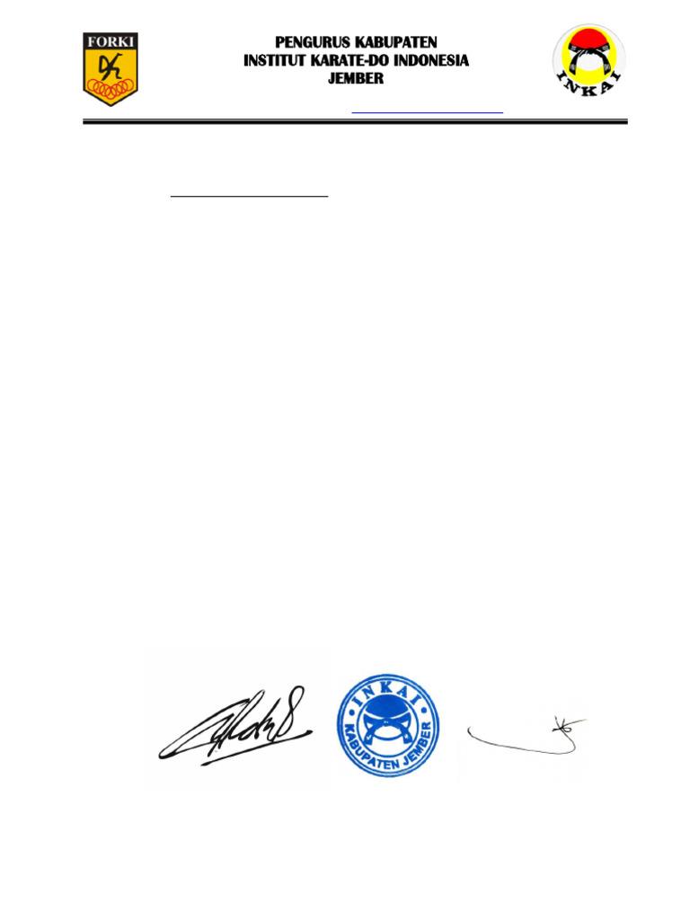 Undangan Latihan MSH | PDF