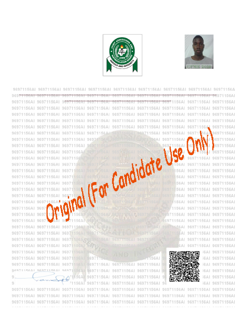 Tutuola Ayomide Adeyemi Admission LetterPDF 240926 100547 | PDF | Educational Stages ...