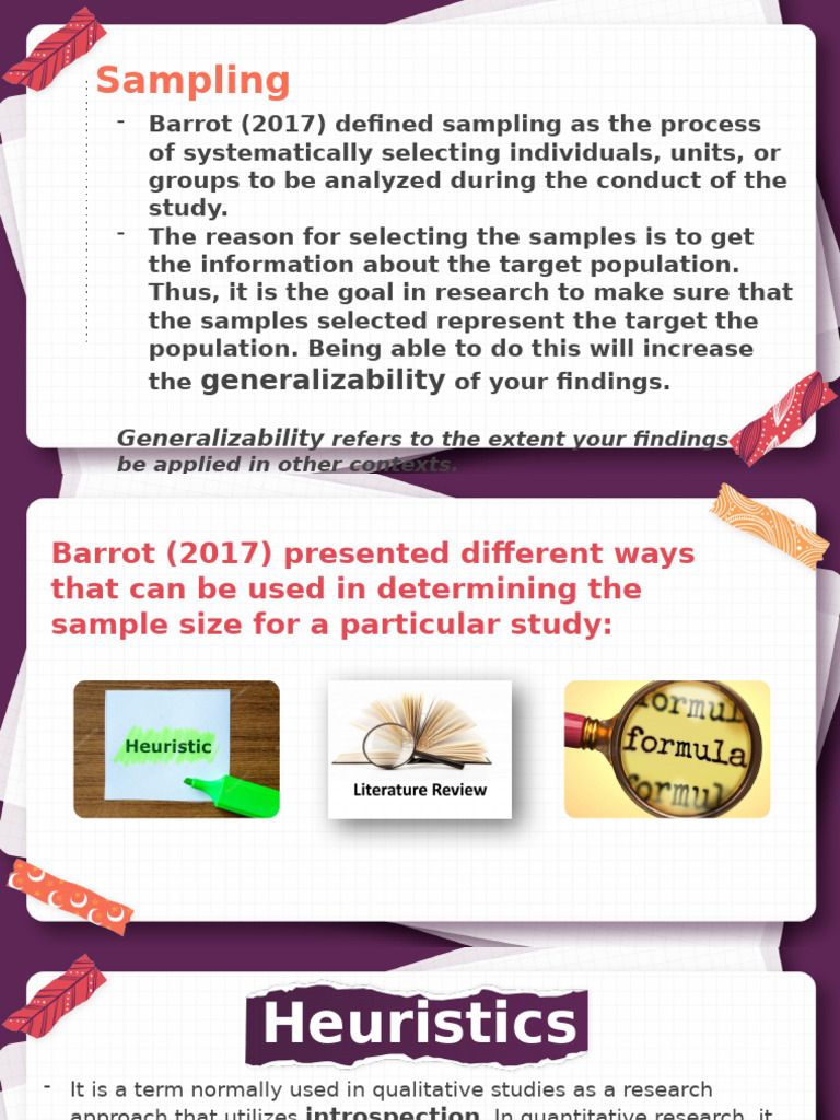 Research Design and Sampling 2 | PDF | Sampling (Statistics) | Sample ...