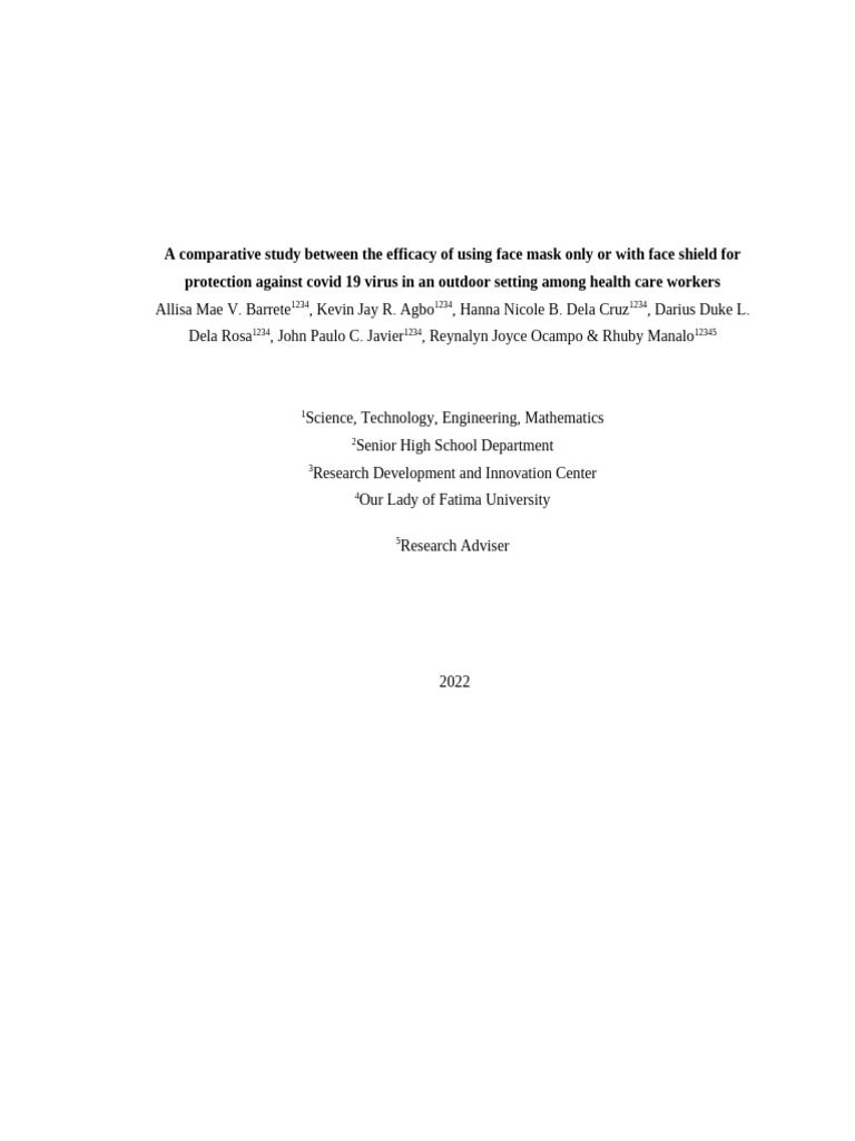 Group3 Finale Manuscript | PDF