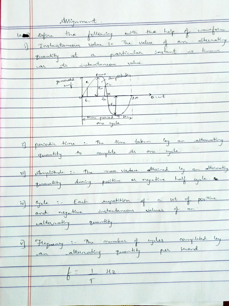 BEE Assignment | PDF