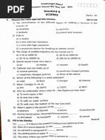 Chemistry Grade 11 Unit 1 | PDF | Atoms | Periodic Table