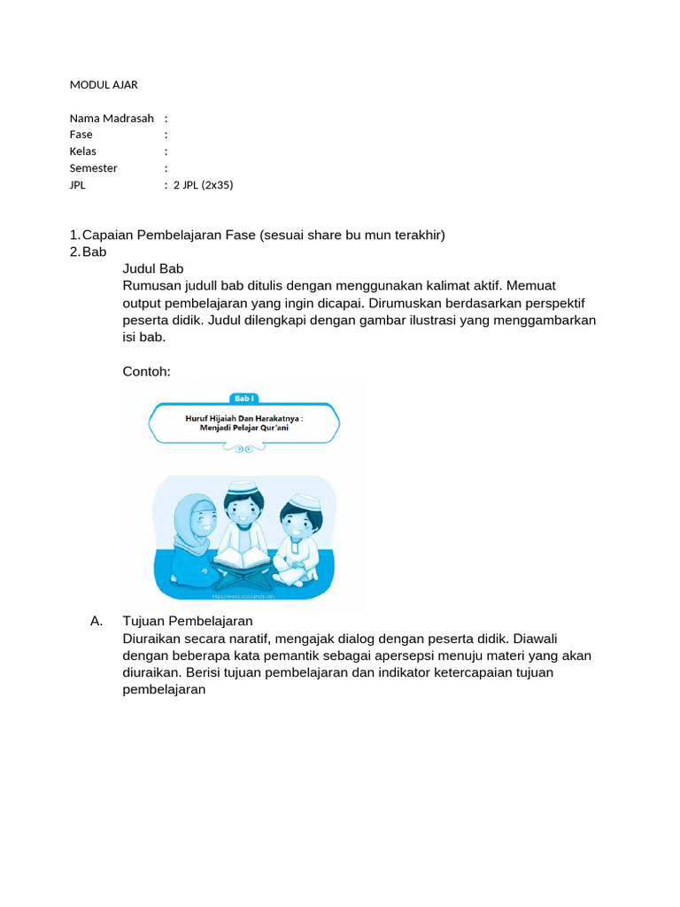 Modul Ajar - RPP | PDF