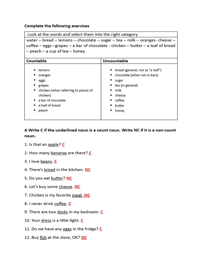 worksheet module 2. (1) (3) | PDF | Soft Drink | Noun