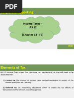 Ias 12 Notes | PDF | Expense | Taxes