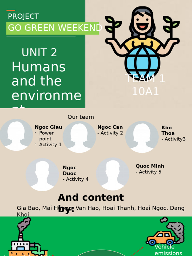 Go Green Weekend 10A1 Team 1 (Fixed) | PDF | Nature | Waste Management