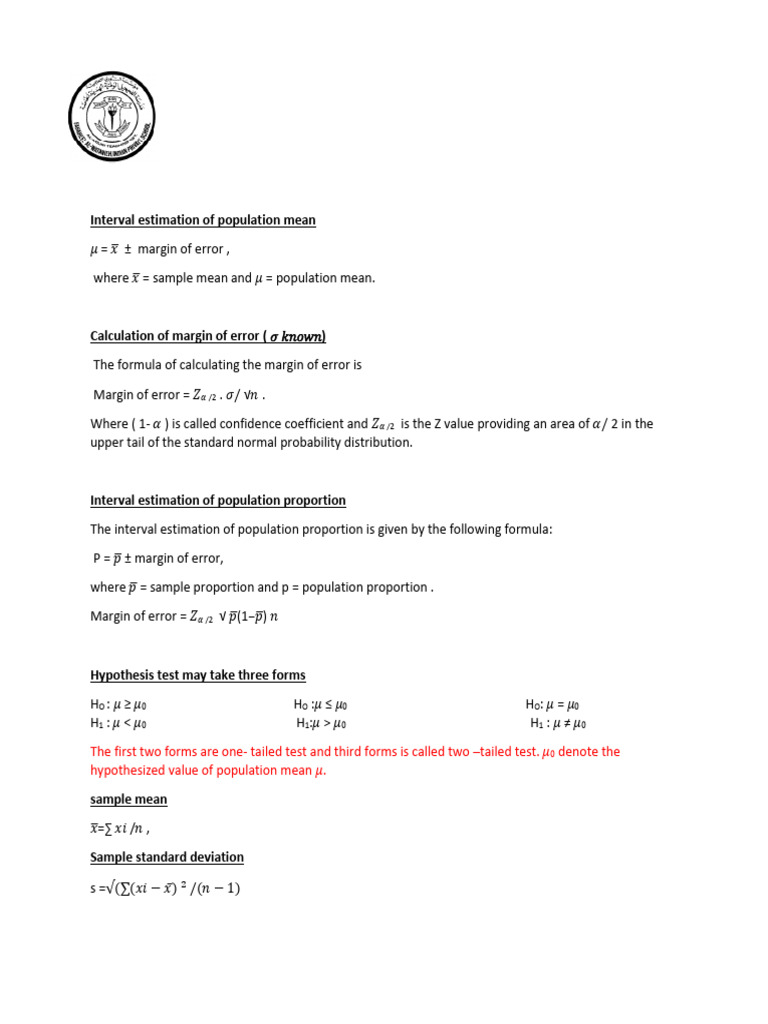 12-Inferential Statistics Assignment | PDF | Statistical Significance | Statistical Hypothesis ...