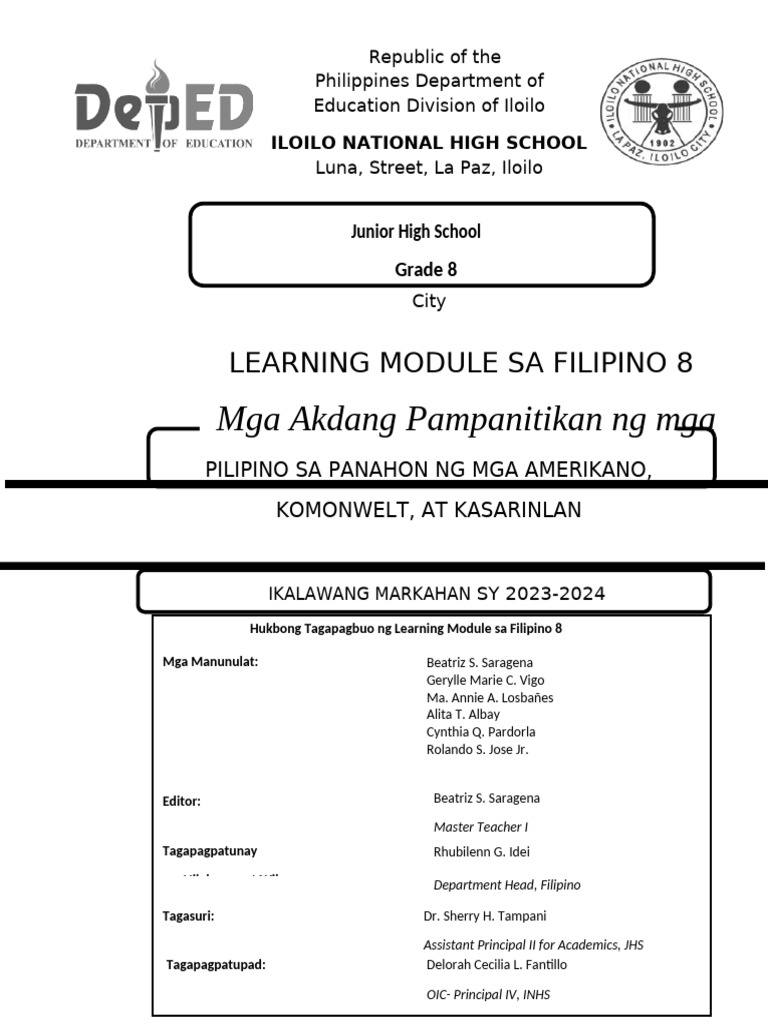 FILIPINO-GRADE-8-QUARTER-2-SY-2023-2024-WK-1-7-Learning-Module-Edited ...