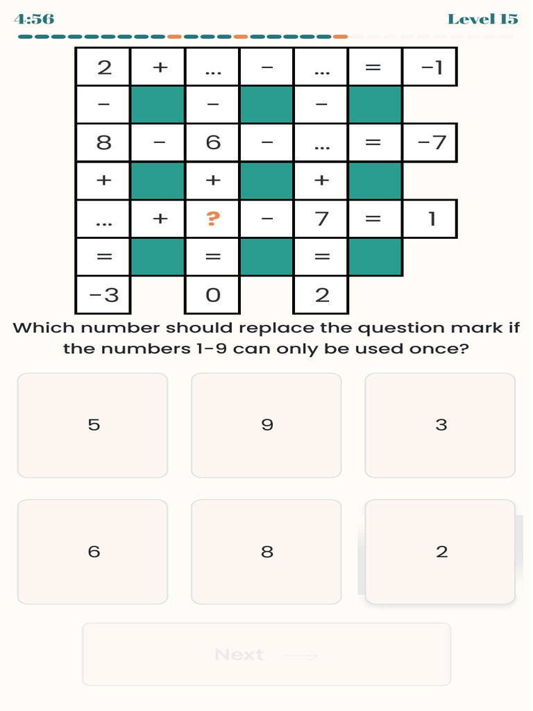 Solve the Missing Number Puzzle | PDF