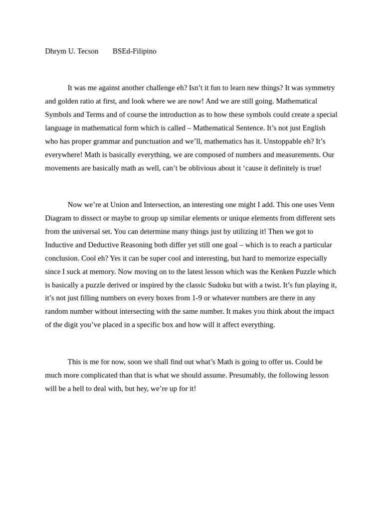 Mathematics_(Essay)[1] | PDF