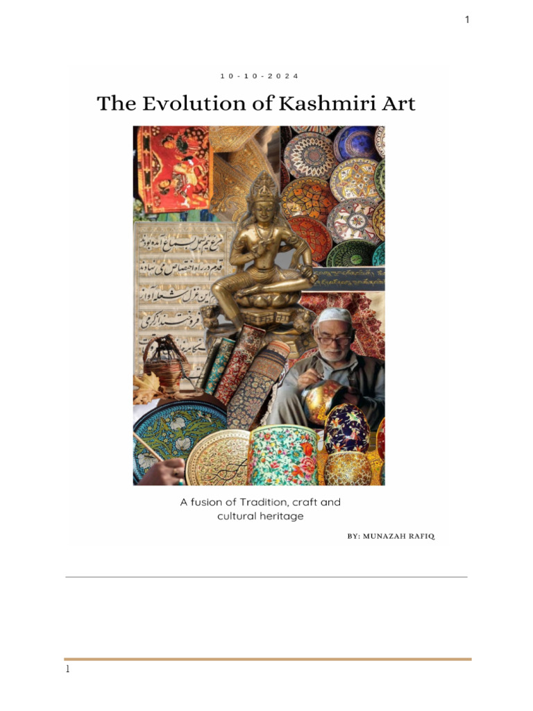 The Evolution of Kashmiri Art by Munazah Rafiq | PDF | Paintings ...