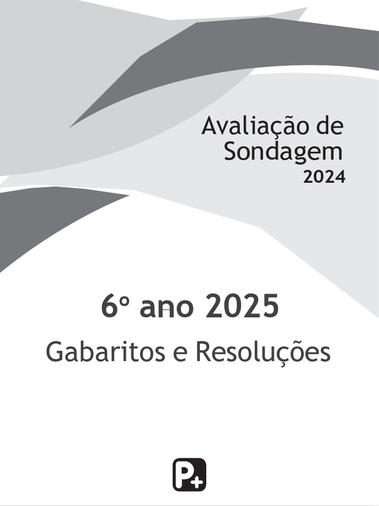 Gabaritos de Português 6º Ano 2025 | PDF | Simetria | Tempo