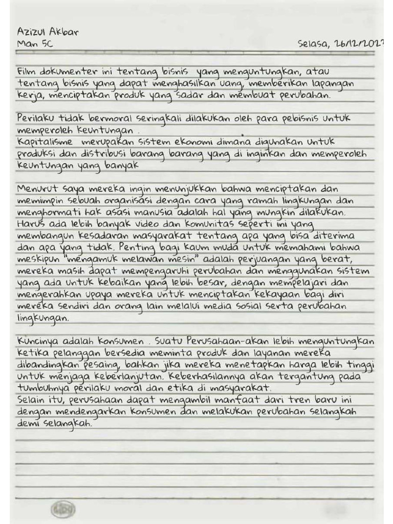 MAN5c tugas p14 | PDF