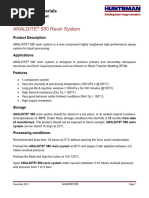 Araldite® DY-H - Huntsman | PDF | Epoxy | Materials