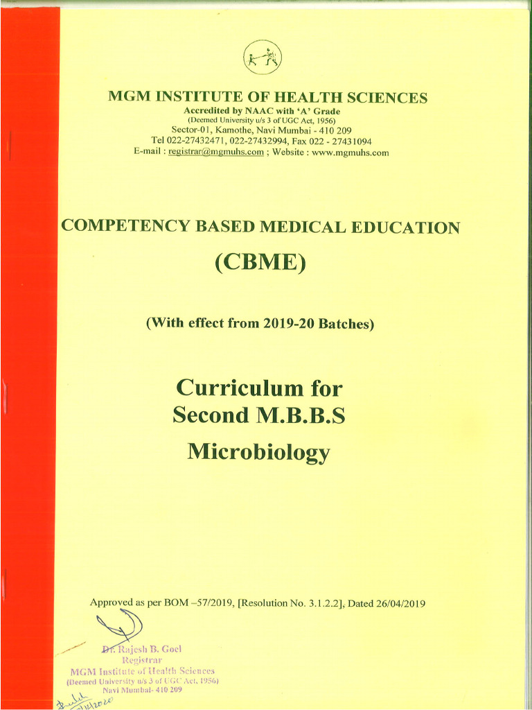 Microbiology Competency Based Topics | PDF | Infection | Antimicrobial ...