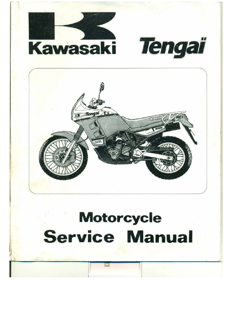 1989-1991 Kawasaki KLR650 KLR500 Tengai Service Manual | PDF