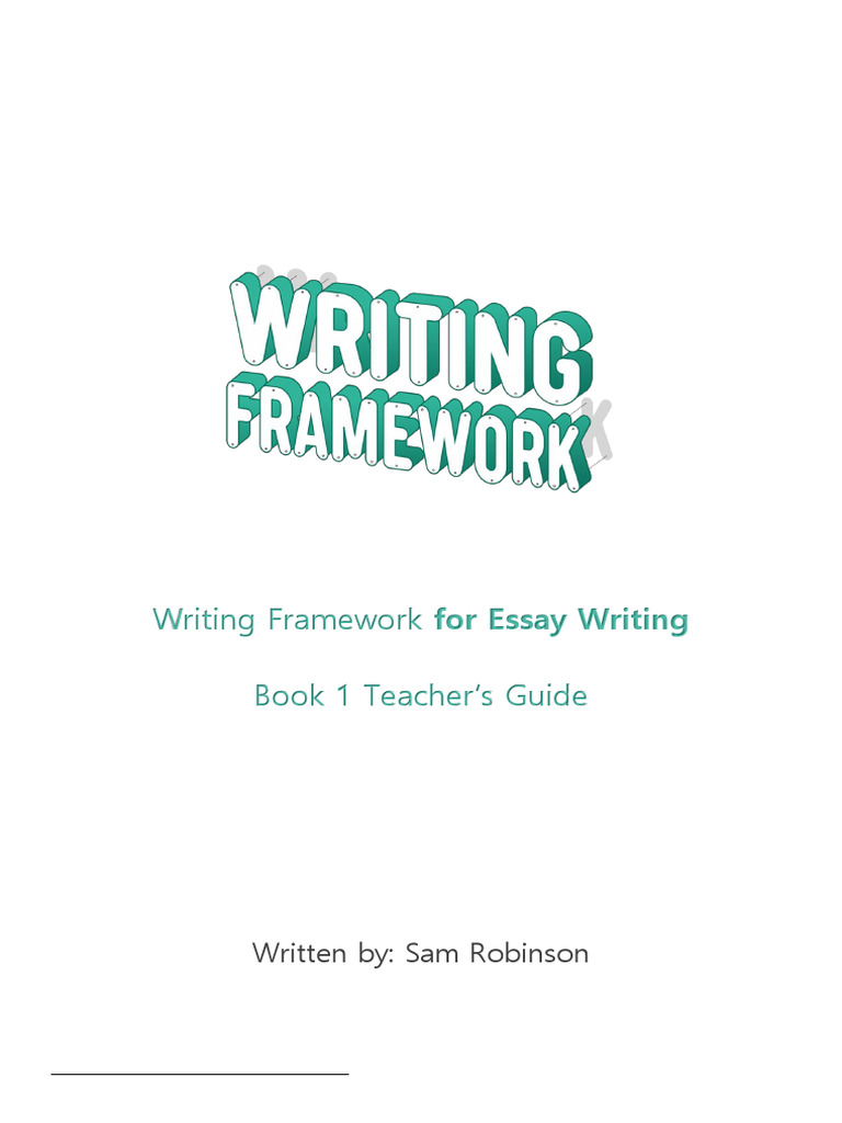 Writing Framework For Essay Writing Book 1 TG - ENG | PDF | Hamburgers ...