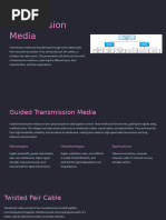 Types of Guided Media Explained | PDF | Transmission Medium | Electronics