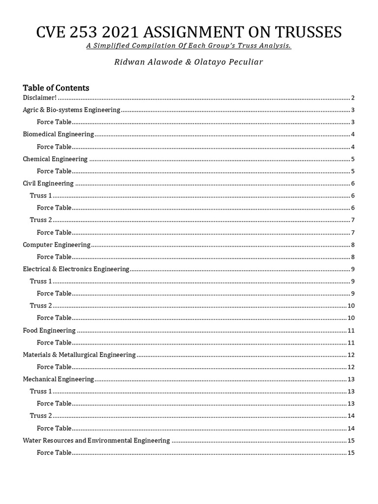 Trusses | PDF | Engineering | Physical Sciences