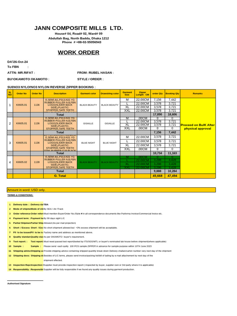 Zipper Booking Tri Cot Program1 | PDF