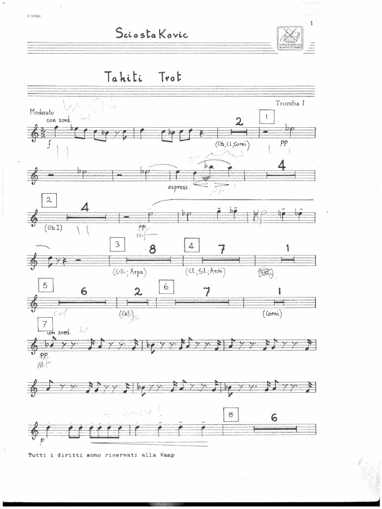 11) Tromba 1 - Tahiti Trot | PDF