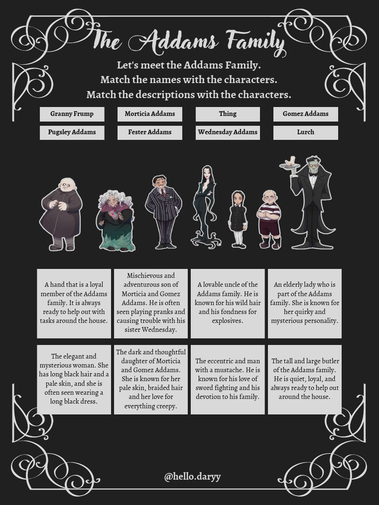 The Addams Family | PDF | Young Adult