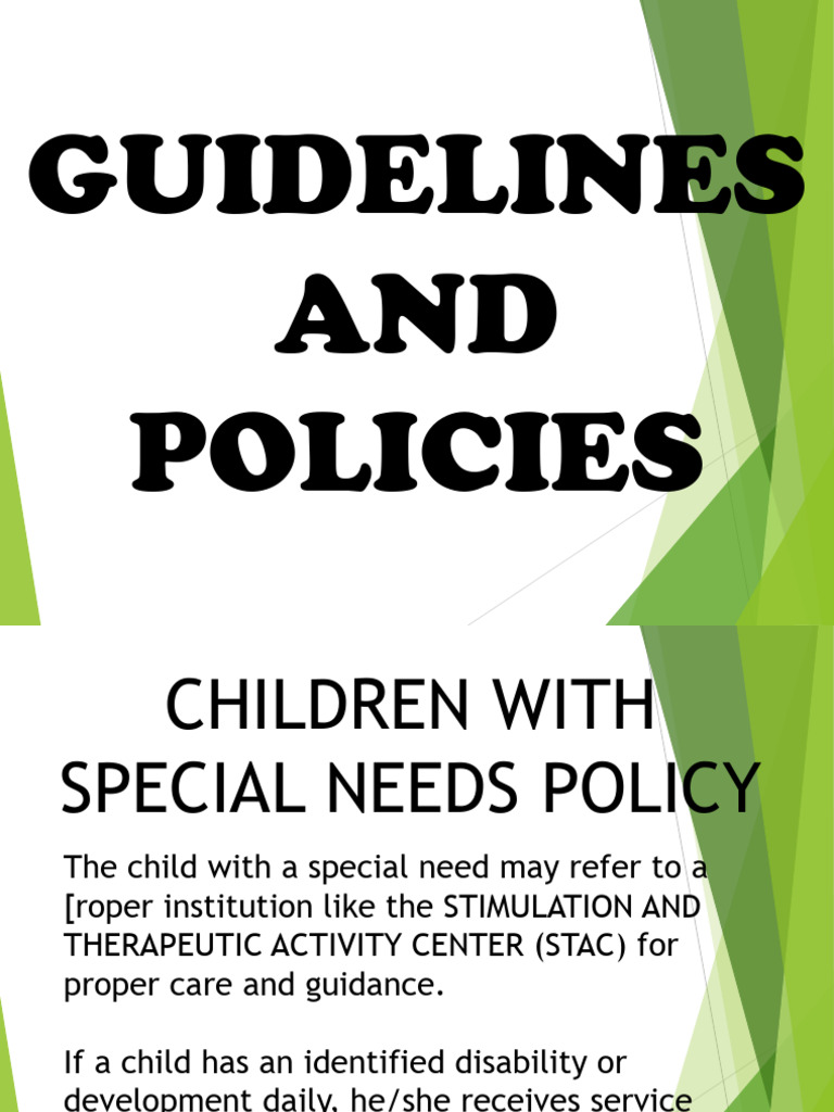 ECCD Policies | PDF | Child Development | Malnutrition