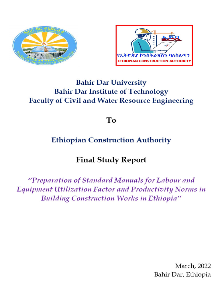 Labor and Eq UF and Productivity Norms Final Report | PDF | Workforce ...