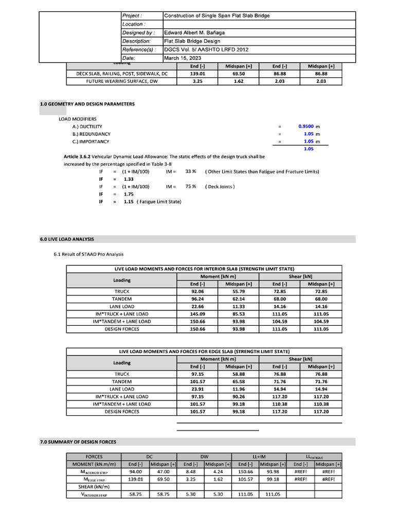 Flat Slab Page 3-4 | PDF