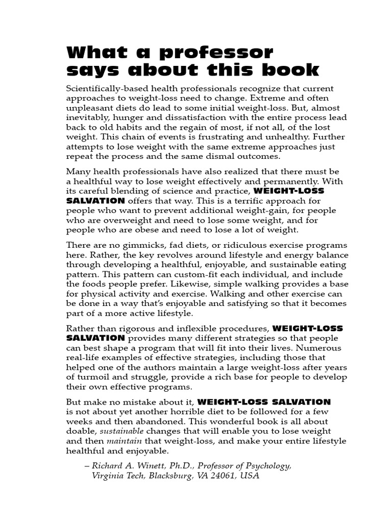 Stuart McRobert - Bradley Cailor - Weight Loss Salvation - How Real ...