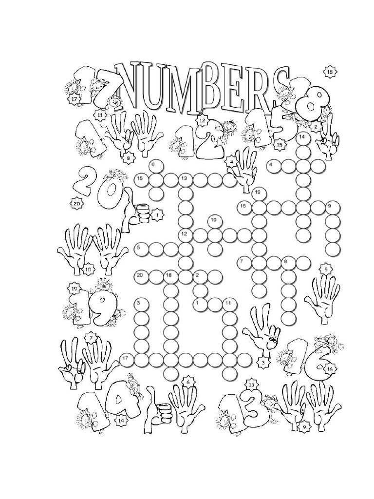 English Numbers | PDF