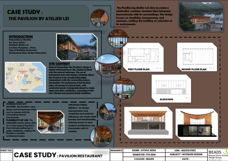 Interior Design Case Study | PDF | Minimalism | Environmental Design