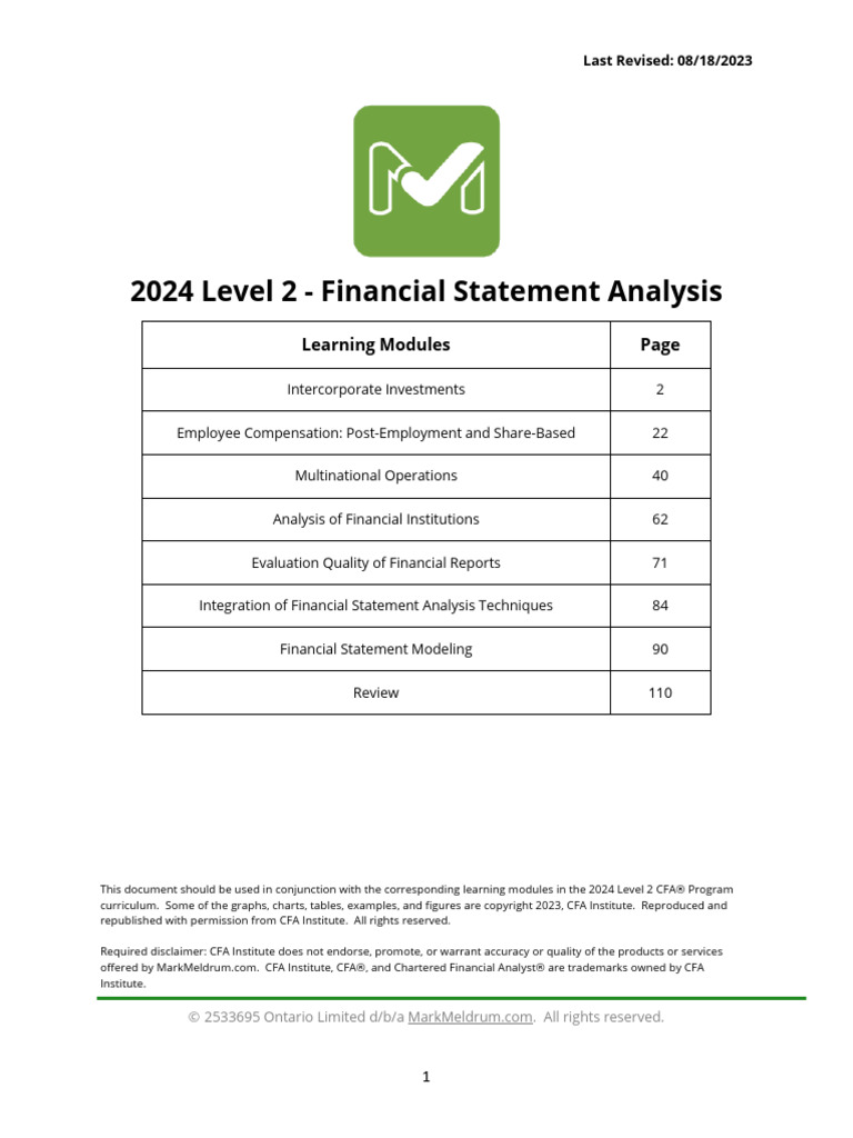 Fsa | PDF | Goodwill (Accounting) | International Financial Reporting ...