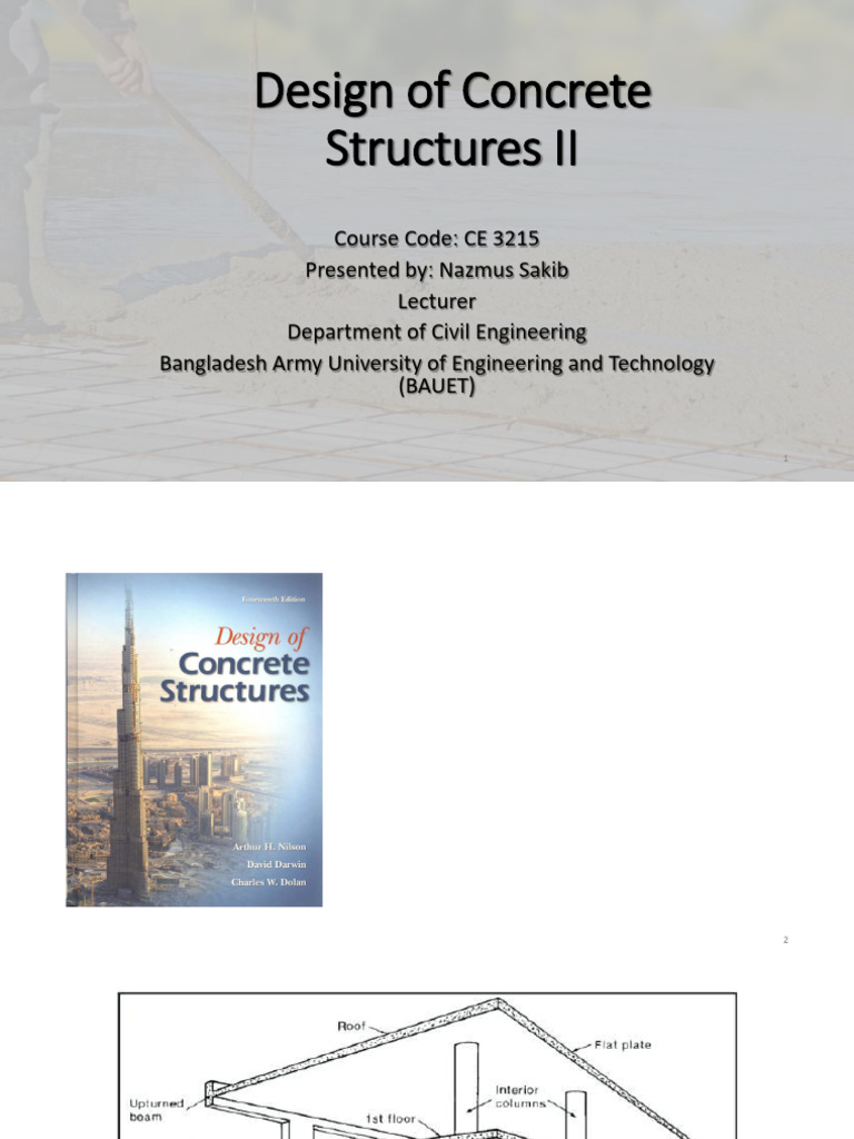 Flat Slab and Flat Plate (Theory Conception) - 2 | PDF | Beam ...