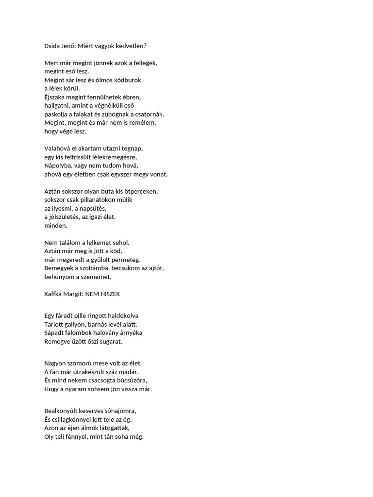 Dsida Jenő | PDF