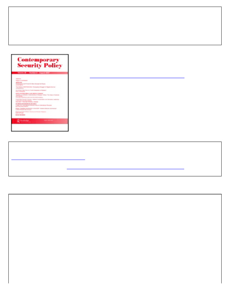 Pohl | PDF | European Union | Hypothesis